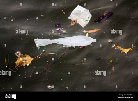 Raw Sewage And Untreated Waste Water Containing A Used Condom Feces Stock Photo Alamy