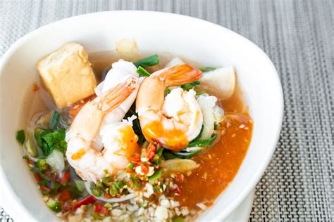 Premium Photo Seafood Thai Sukiyaki