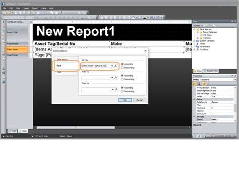 Report Generated By Wizard Generates Error A Column Has Been Specified