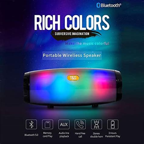 T G Portable Bluetooth Speaker