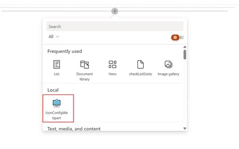 configure sharepoint framework web part icon