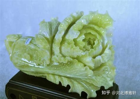 岫玉白菜有怎样的寓意我猜你只知道一个 河北博雅轩 知乎