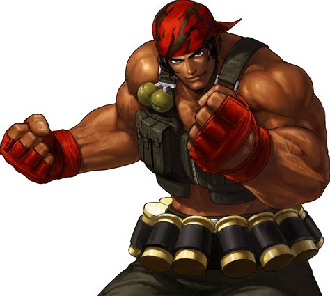 Image Kof Xiii Ralf Jones Win Portraitpng Snk Wiki Fandom