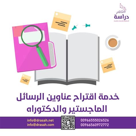 كيفية إعداد خطة بحث ماجستير جاهزة Pdf Drasah