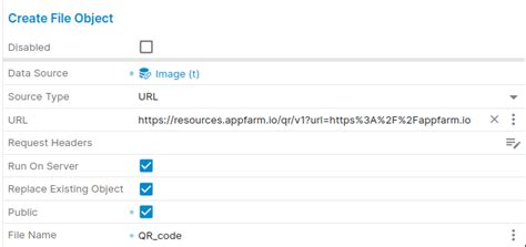 generating qr codes in create ask the community appfarm community