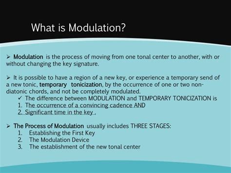 PPT Unit Modulation PowerPoint Presentation ID