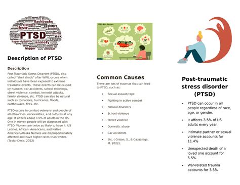 Ptsd Brochure Description Of Ptsd Description Post Traumatic Stress