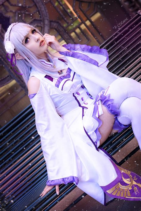 Emilia Cosplay By Deathnote L On Deviantart