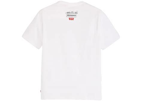 Levis X Mclaren Racing Heritage Tee White Hombre Ss24 Us