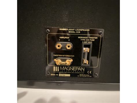 MAGNEPAN CCR TRUE RIBBON HIGHEST RESOLUTION REFERENCE CENTERCHANNEL