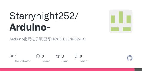 Arduino README Md At Main Starrynight Arduino GitHub