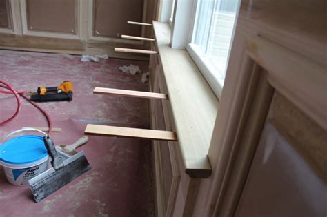 How To Make A Window Sill Wood Window Sill Window Sill Diy Window