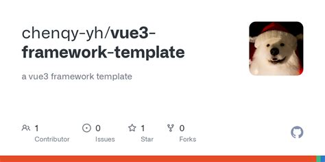 GitHub Chenqy Yh Vue3 Framework Template A Vue3 Framework Template