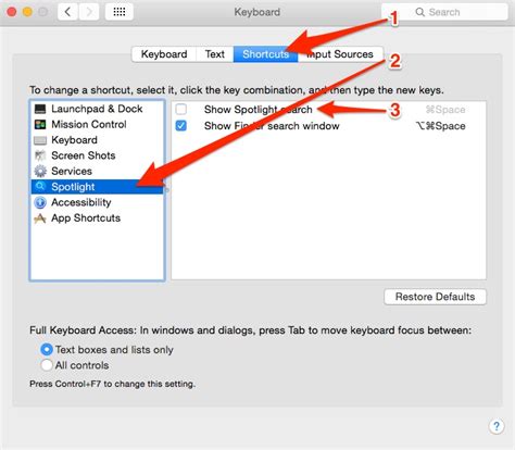 How To Switch The Keyboard Shortcut For Spotlight To Alfred