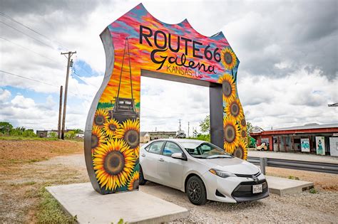 Route 66 In Galena Kansas Route 66 Road Map