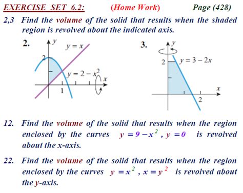 Solved Exercise Set 62 Home Work Page 428 23 Find The