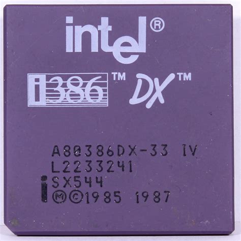 Intel I386 Dx 33