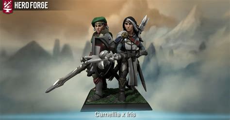 Camellia X Iris Made With Hero Forge