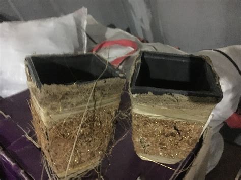 Вази декоративні пластикові круглі великі 10 шт вази декоративні пластикові квадратні 8 шт