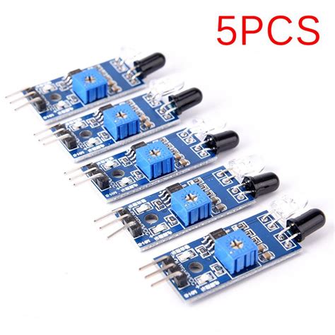 5pcs Ir Infrared Obstacle Avoidance Sensor Module For Arduin Tiktok