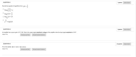 Solved The Topic Is About Analytical Trig Exponential