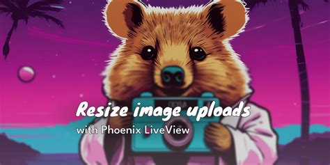 Resize Image Uploads With Phoenix Liveview Dev Community