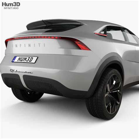 Infiniti Qx Inspiration 2020 3d 모델 차량 On 3dmodels