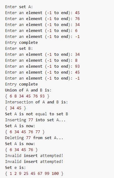 solved need to write integerset cpp file create class