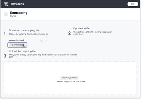 Remap A Mysql Connection Thoughtspot Spotter