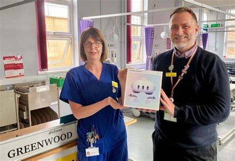 Stamford Hospital Has Bought A Virtual Reality Headset To Help Patients