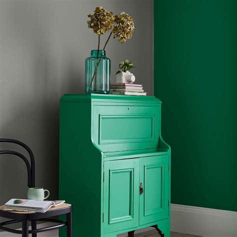 Rust Oleum Groen Chalky Finish Muurverf Emerald L Bol