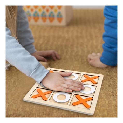 Juego De Mesa De Madera Clásico Tic Tac Toe Juego De Mesa Cuotas Sin