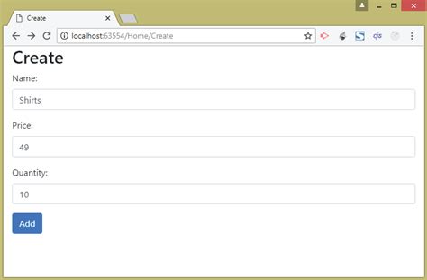 Built In Tag Helpers In Aspnet Core
