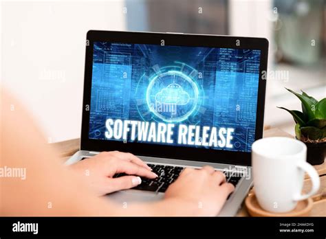 Handwriting Text Software Release Concept Meaning Sum Of Stages Of