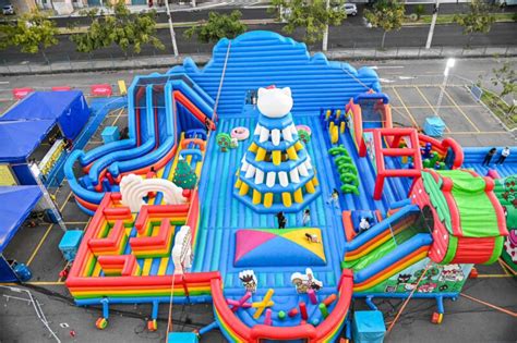 Parque Inflável Da Hello Kitty And Amigos Chega Ao Mooca Plaza Shopping