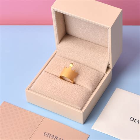 크라운 왕관 아기 돌반지 백일 반지 순금 3 75g