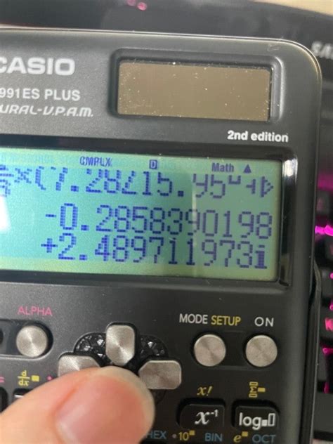 전기기사 공학용 계산기 질문 지식in