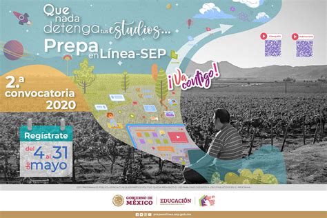 LANZA PREPA EN LÍNEA EN BCS SEGUNDA CONVOCATORIA DE INGRESO 2020