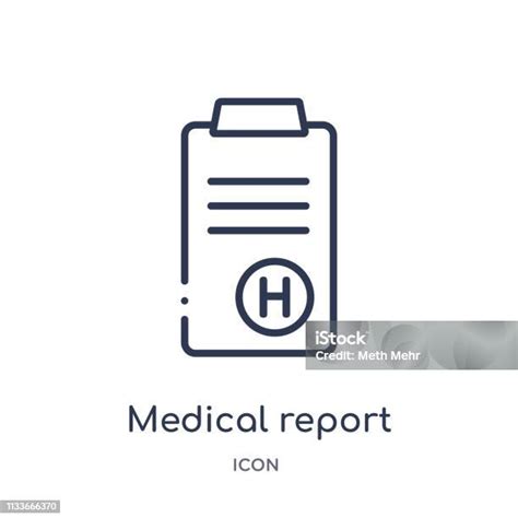 健康和醫療大綱收集的線性醫療報告圖示在白色背景上隔離的細線醫療報告圖示醫療報告新潮插圖向量圖形及更多健保和醫療圖片 健保和醫療 剪貼板