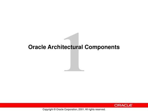 Ppt Oracle Architectural Components Powerpoint Presentation Free