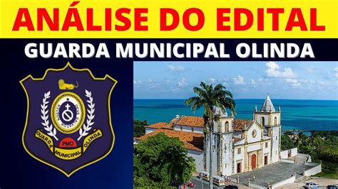 Guarda Municipal De Olinda Pe Análise Do Edital Youtube