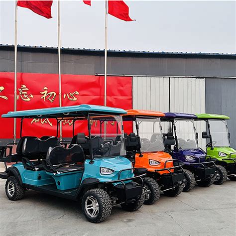High Quality Off Road Club Electric Golf Carts 4 Seater Golf Buggy