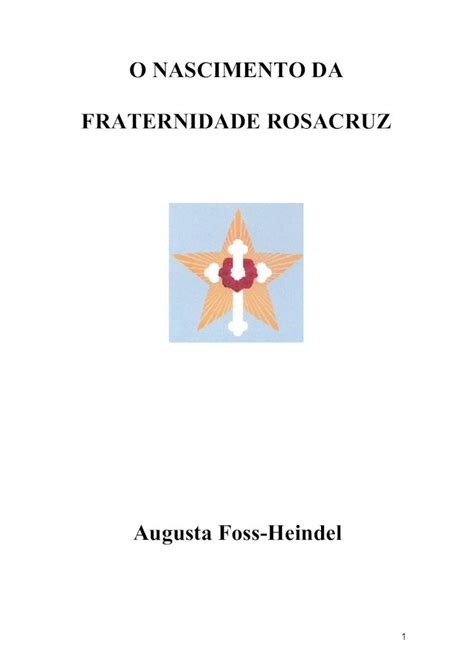 PDF O NASCIMENTO DA FRATERNIDADE ROSACRUZ Sociedades Rosacruzes Primeiros Anos De Max