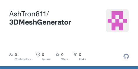 GitHub AshTron DMeshGenerator