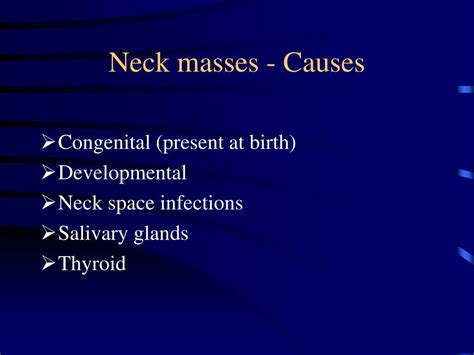 Ppt Neck Masses Powerpoint Presentation Free Download Id1714617
