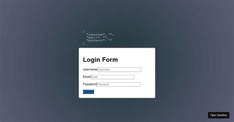 React Hooks Forms Examples Codesandbox