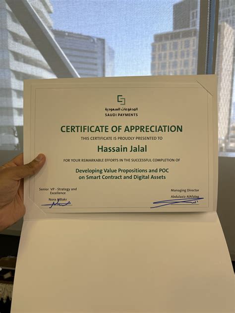 Im Pleased To Be Recognized From Saudi Payments For Participating In Cbdc Project Which Will