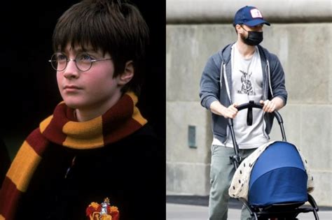 해리포터 다니엘 래드클리프 아빠 됐다…유모차 산책 네이트 연예