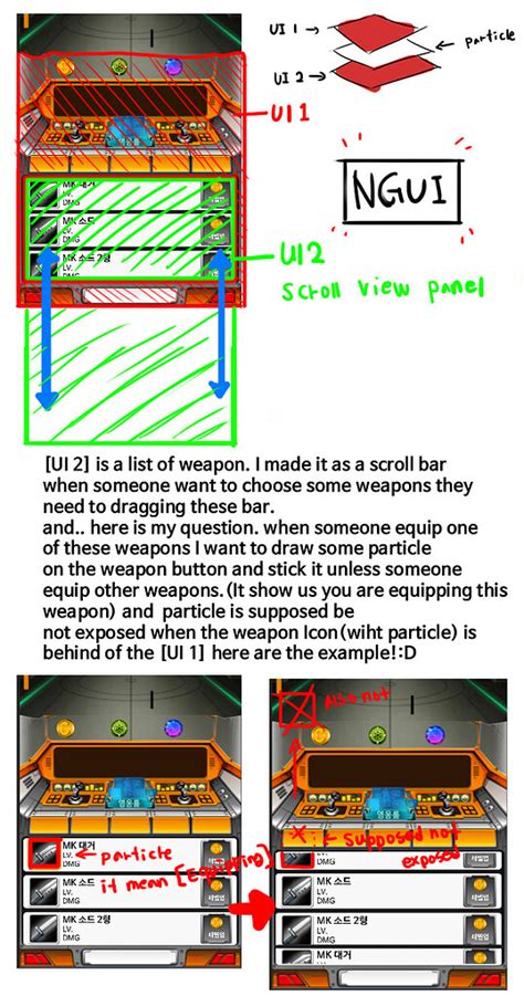 How To Draw Particles Between UI Sprite And UI Sprite Questions Answers Unity Discussions
