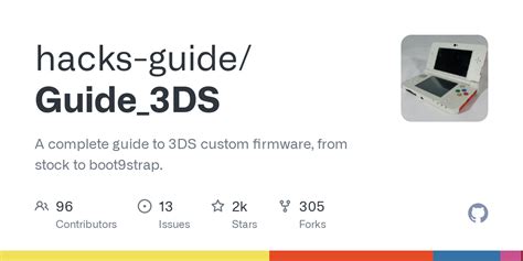Github Hacks Guideguide3ds A Complete Guide To 3ds Custom Firmware